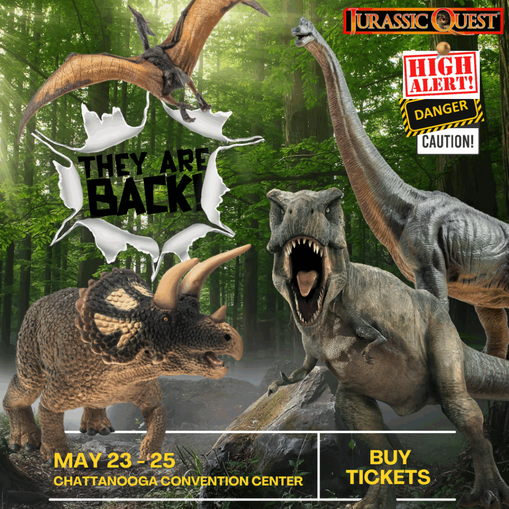 Step Back in Time at Jurassic Quest: Chattanooga’s Ultimate Dinosaur ...